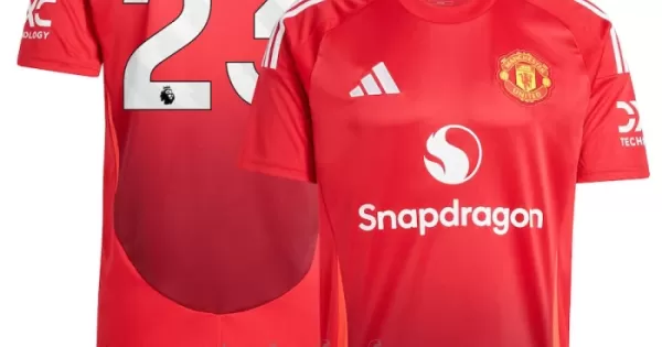 Manchester United Luke Shaw 23 Hemmatröja 2024/25